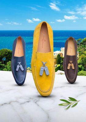 English shoes, slippers, smoking jackets Matthew Cookson